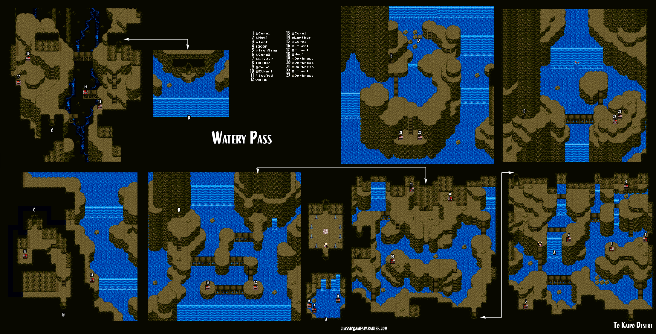 Final Fantasy II Guide / Walkthrough - Classic Games Paradise