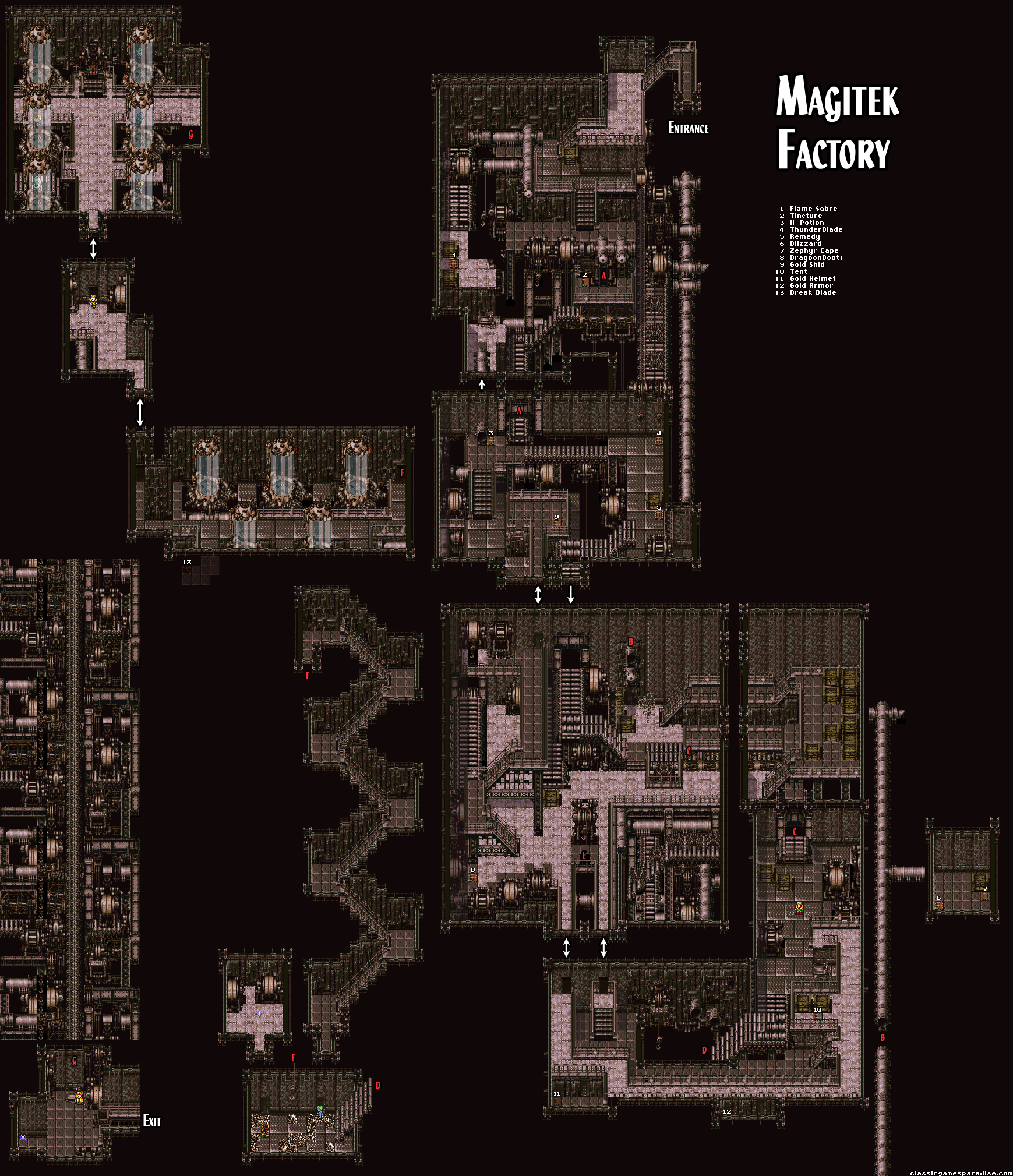 Final Fantasy III Guide / Walkthrough - Classic Games Paradise